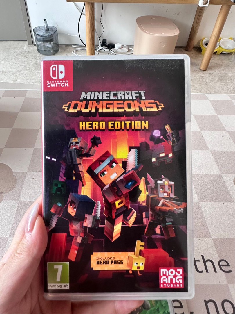 Minecraft dungeons hero edition, Video Gaming, Video Games, Nintendo on ...