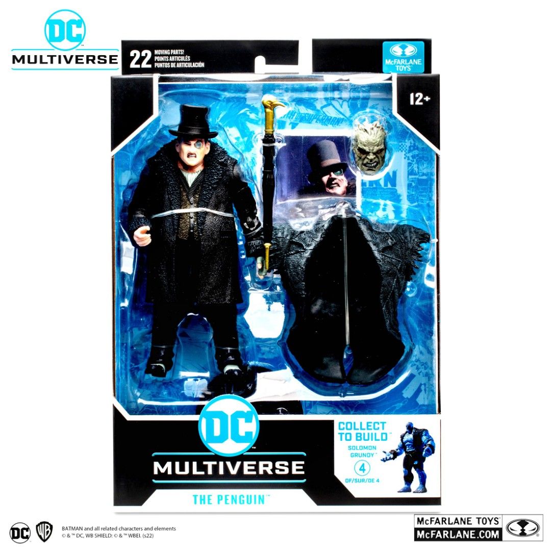 MISB DC Multiverse Collect To Build Solomon Grundy Wave Batman Arkham ...