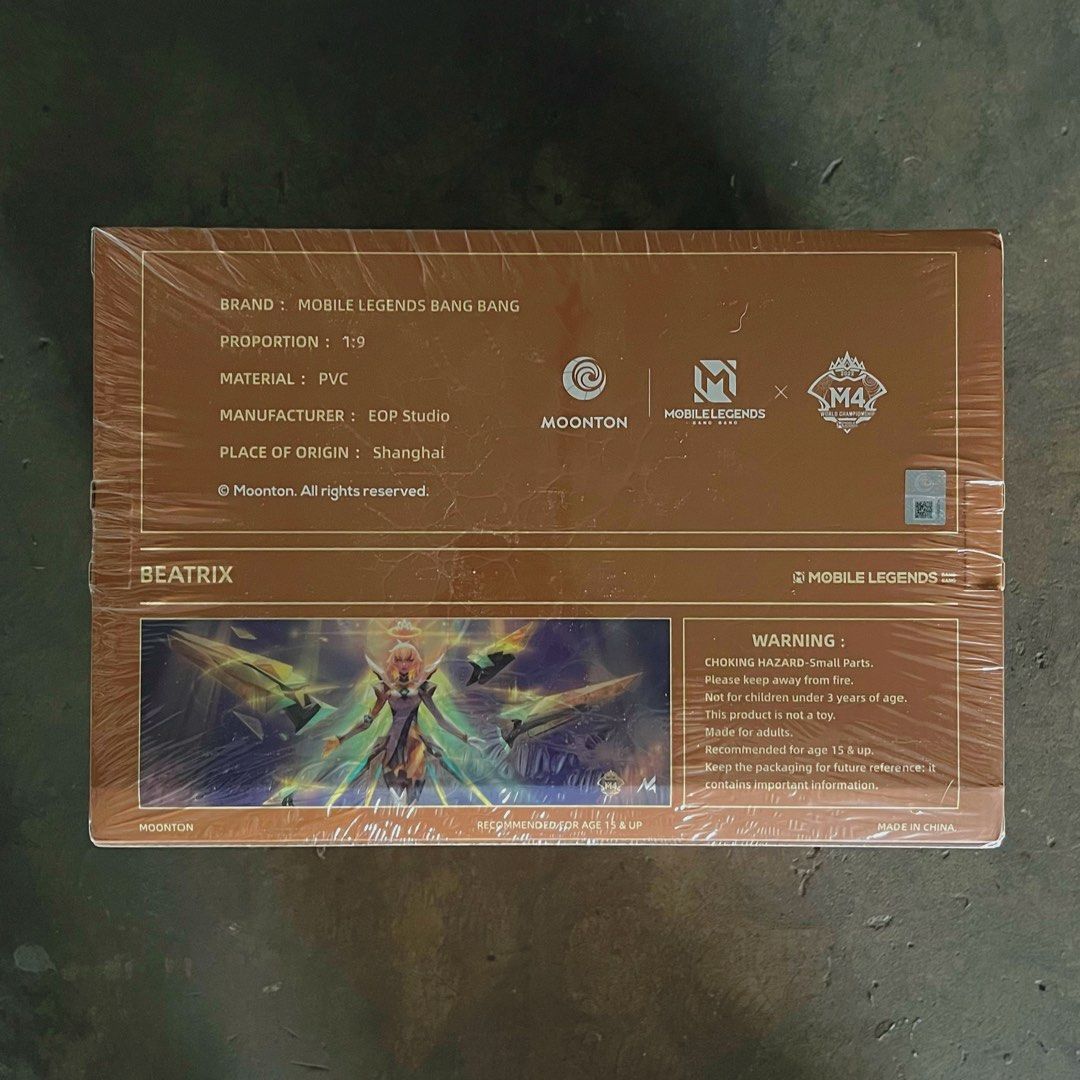 MLBB M4 Beatrix Stellar Brilliance Statue Figurine on Carousell