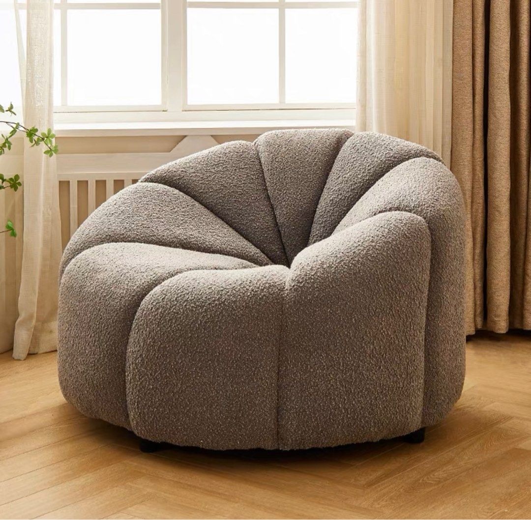 MOHALL Round Lounge Chair, Furniture & Home Living, Furniture, Chairs ...