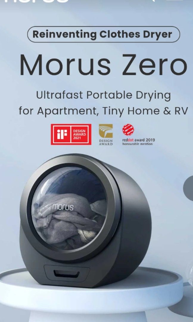 Morus Zero Dryer, TV & Home Appliances, Washing Machines and Dryers on Carousell