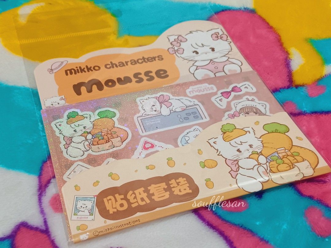 mousse mikko illustrations sticker set on Carousell