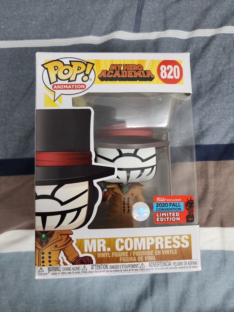 My Hero Academia Mr Compress Funko Pop, Hobbies & Toys, Toys & Games on ...