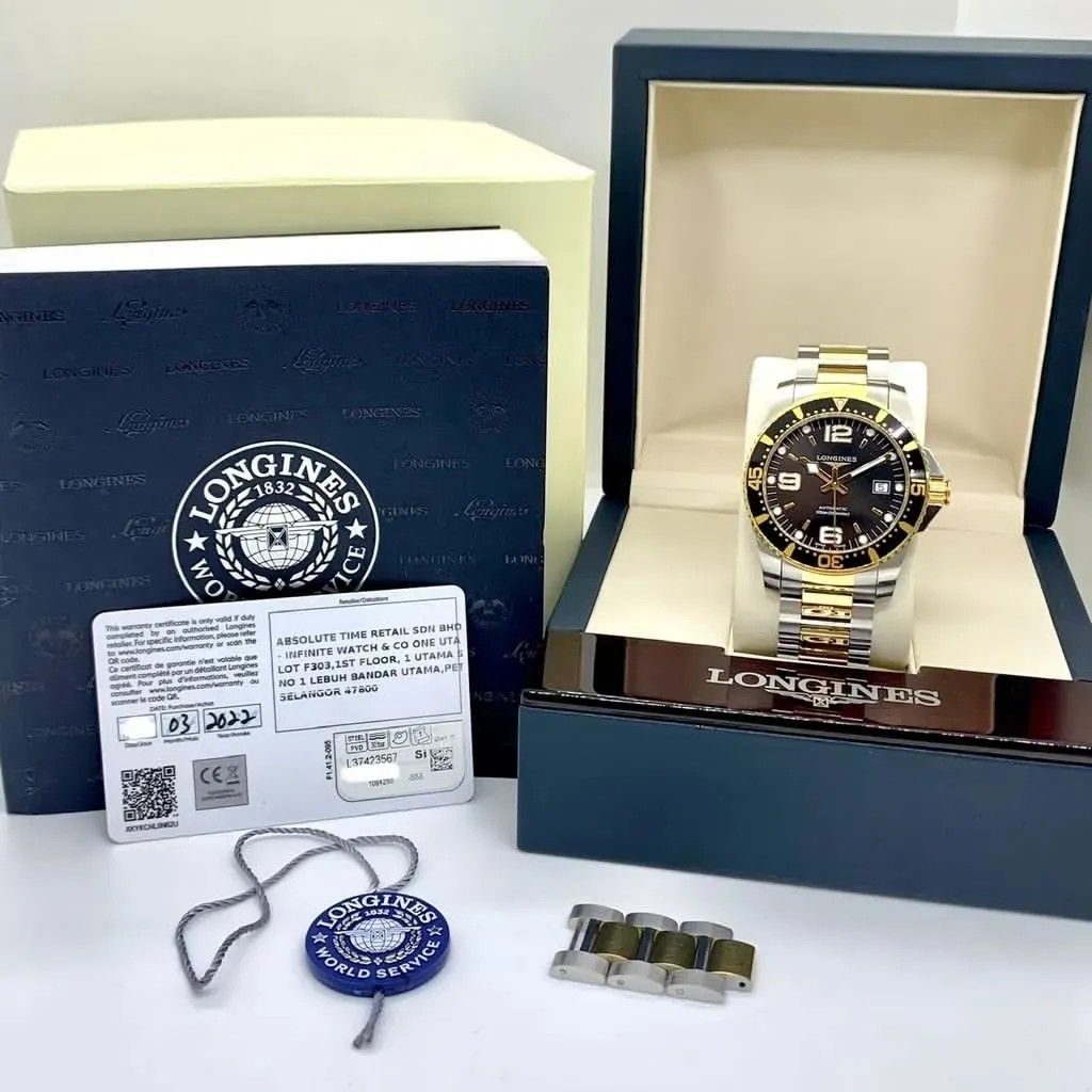 MSKL JOHAN LONGINES Hydroconquest Automatic 41mm Like New 2022, Luxury ...