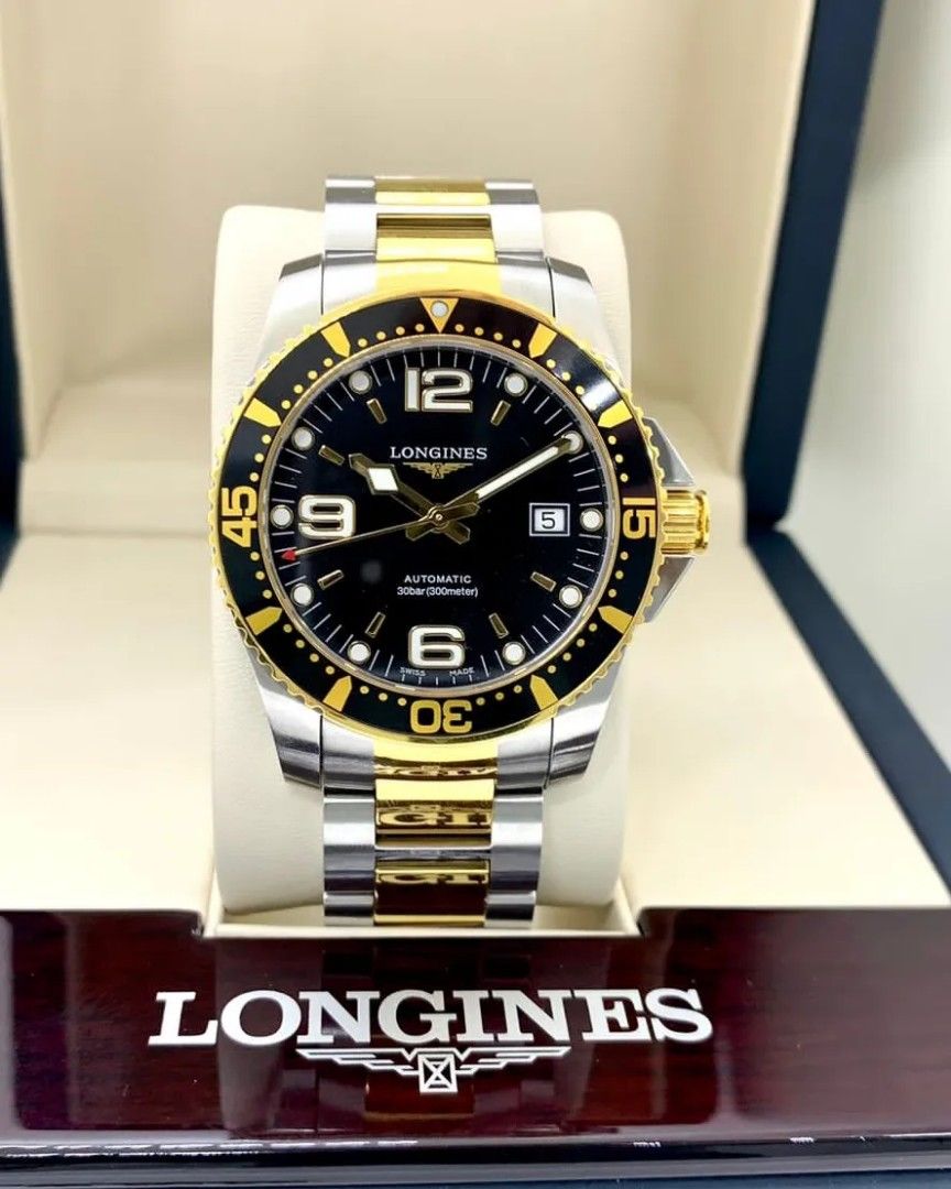 MSKL JOHAN LONGINES Hydroconquest Automatic 41mm Like New 2022, Luxury, Watches on Carousell