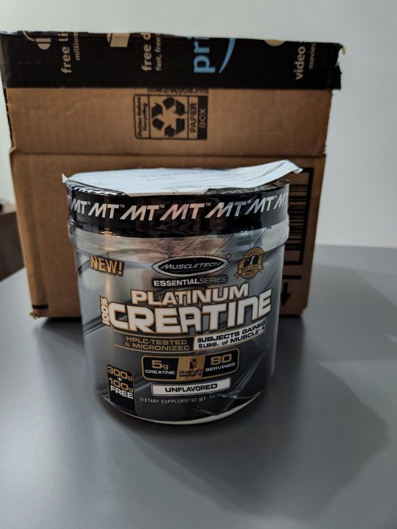 muscletech platinum creatine, Health & Nutrition, Health Supplements ...