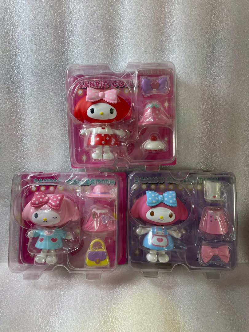my melody figure set, 興趣及遊戲, 玩具 & 遊戲類 - Carousell