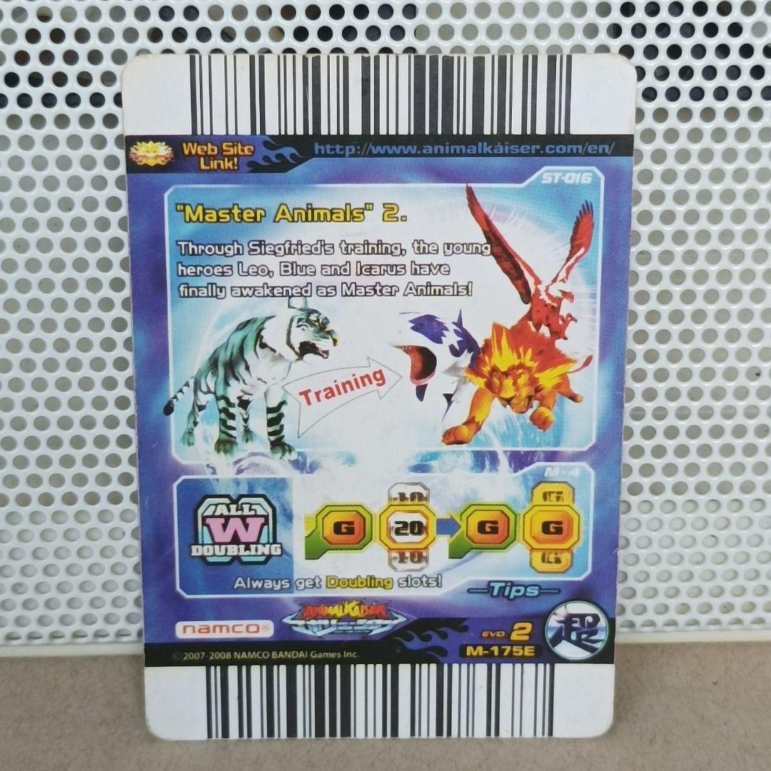 Namco Bandai - Animal Kaiser Miracle Card All Doubling - Alien Egg T ...