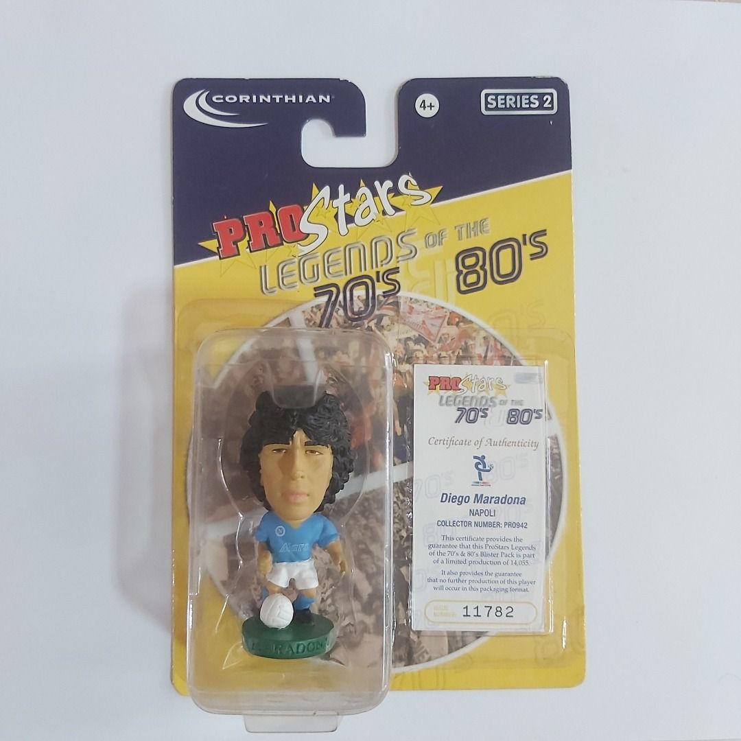 Napoli Legend Diego Maradona Corinthian Prostars Football Figurine ...