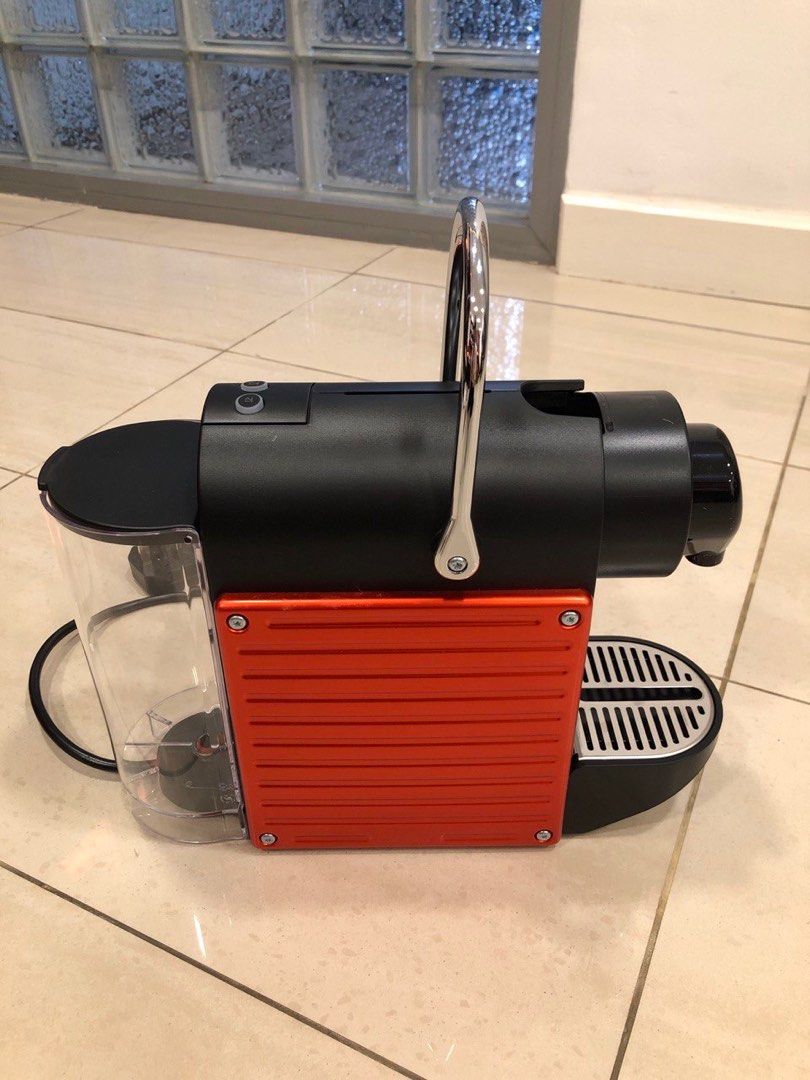 Nespresso Pixie Electric Red & Aeroccino Bundle, TV & Home Appliances ...