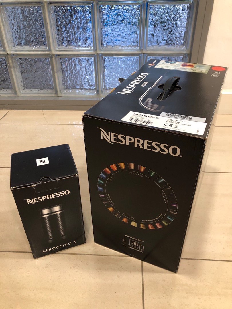 Nespresso Pixie Electric Red & Aeroccino Bundle, TV & Home Appliances ...