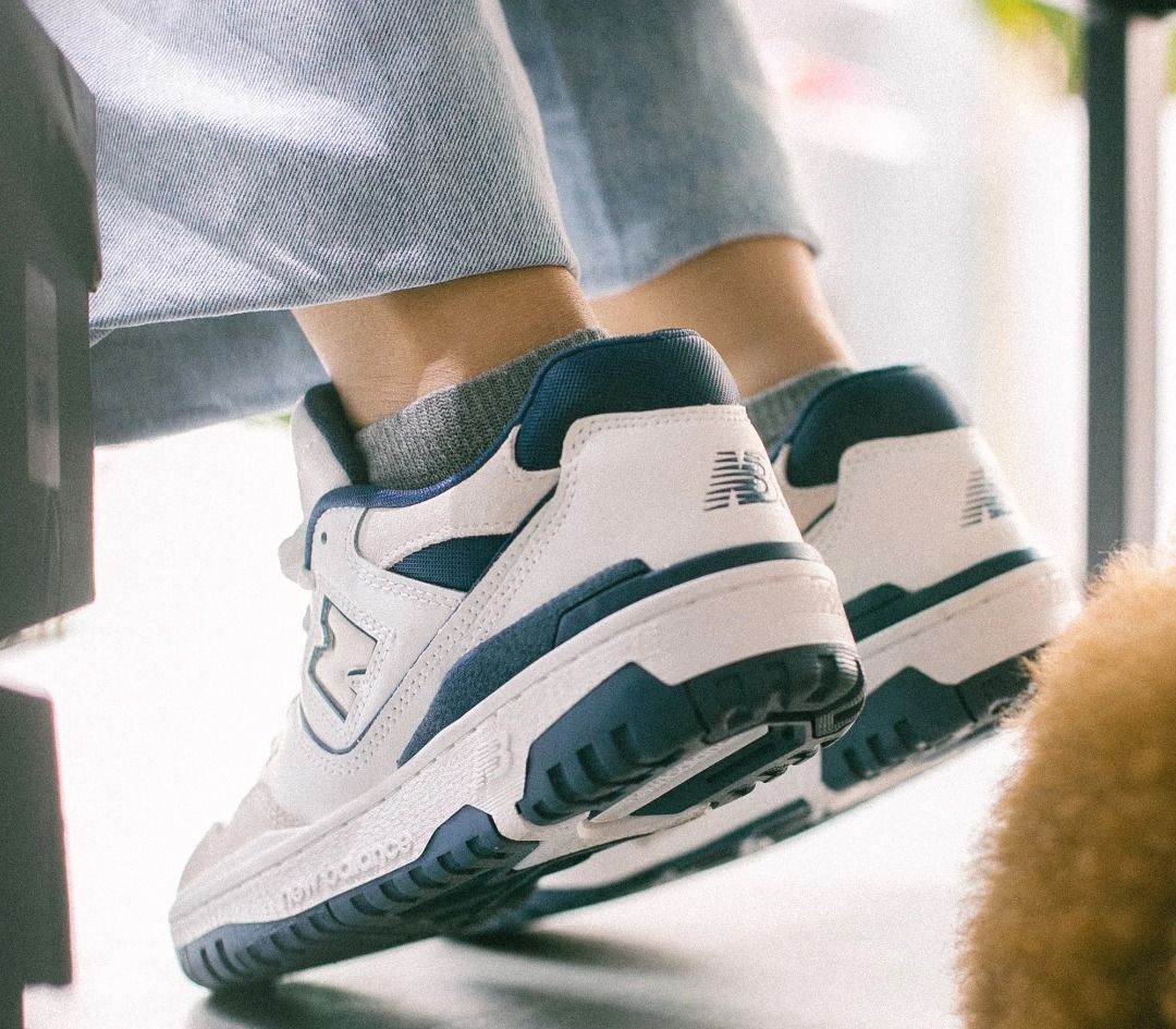 New Balance 550 Vintage Indigo, Women's Fashion, Footwear, Sneakers on ...