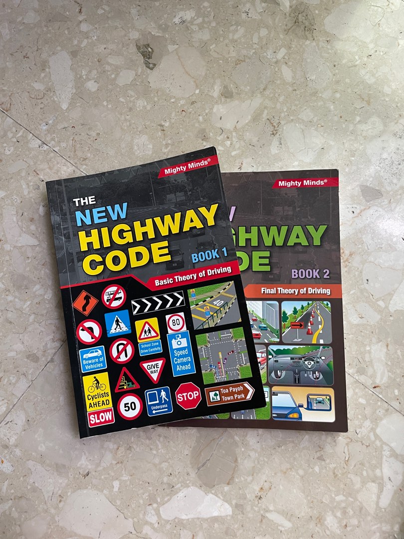 New Highway Code Book 1 & 2, Hobbies & Toys, Books & Magazines, Textbooks on Carousell