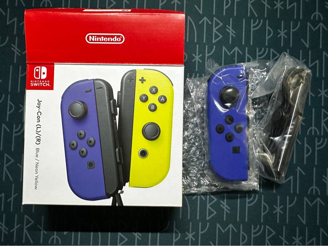 Nintendo Switch Joycon (Blue side only), Video Gaming, Gaming ...