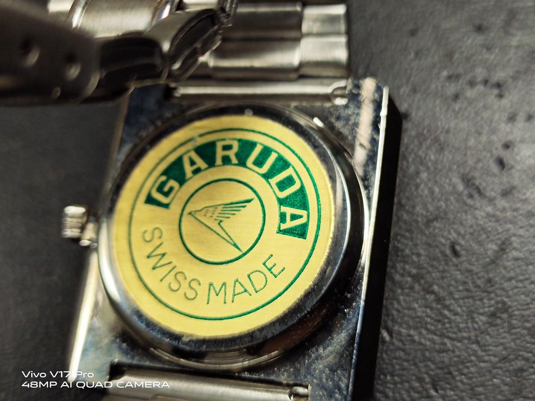 NOS-1970s Garuda Daystar Mechanical Hand-Winding Watch, Men's Fashion ...