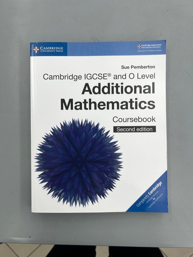 O Level Igcse Additional Math Cambridge Coursebook Hobbies And Toys Books And Magazines