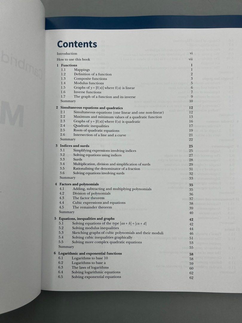 O level/IGCSE Addition Math Cambridge, Hobbies & Toys, Books ...