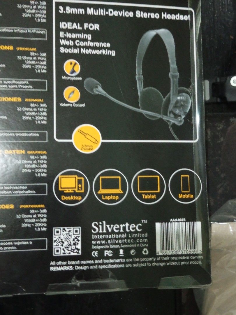 Octagon A1tech headset, Audio, Headphones & Headsets on Carousell