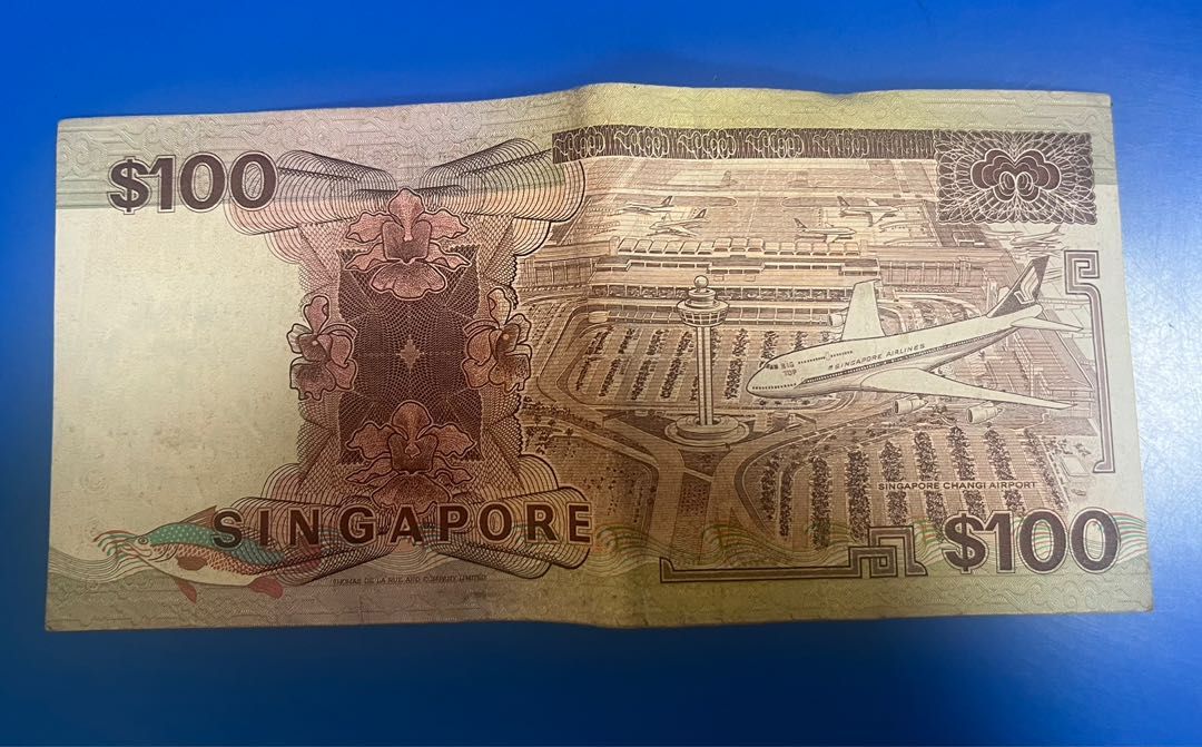 Old Singapore note 100 dollars, Hobbies & Toys, Memorabilia ...