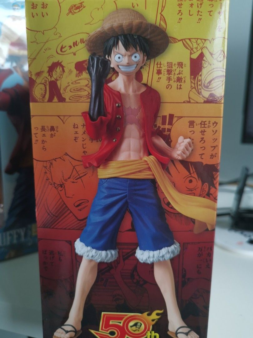 One Piece Luffy Jump 50 Anniversary, Hobbies & Toys, Toys & Games on ...