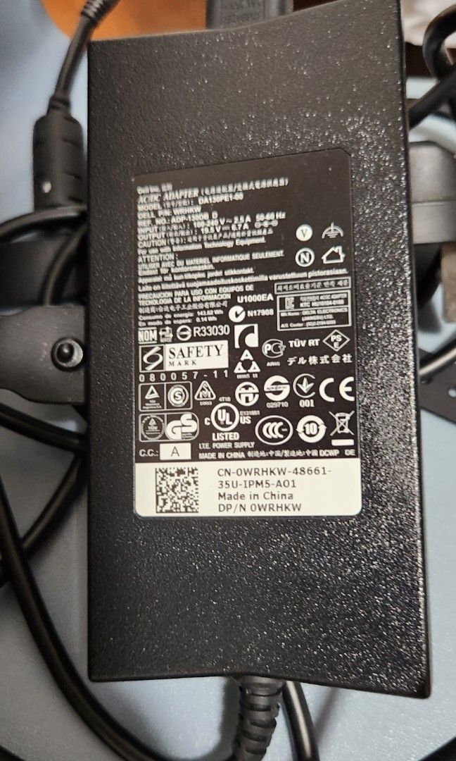 Original Dell power adaptor, Computers & Tech, Parts & Accessories ...
