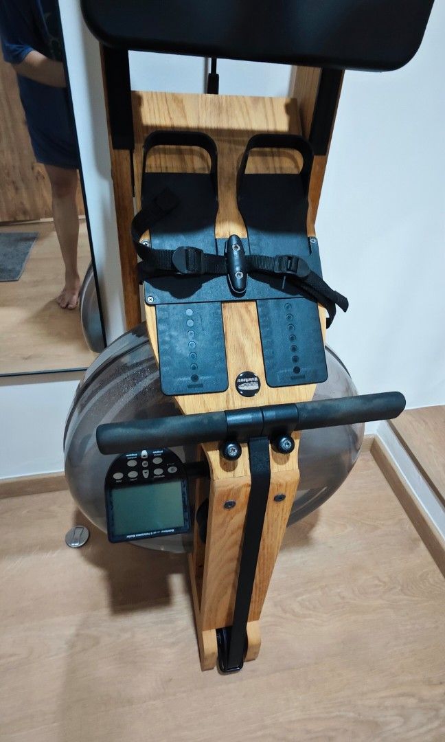 ORIGINAL WATER ROWER BRAND ROWING MACHINE with S4 computer, Sports ...