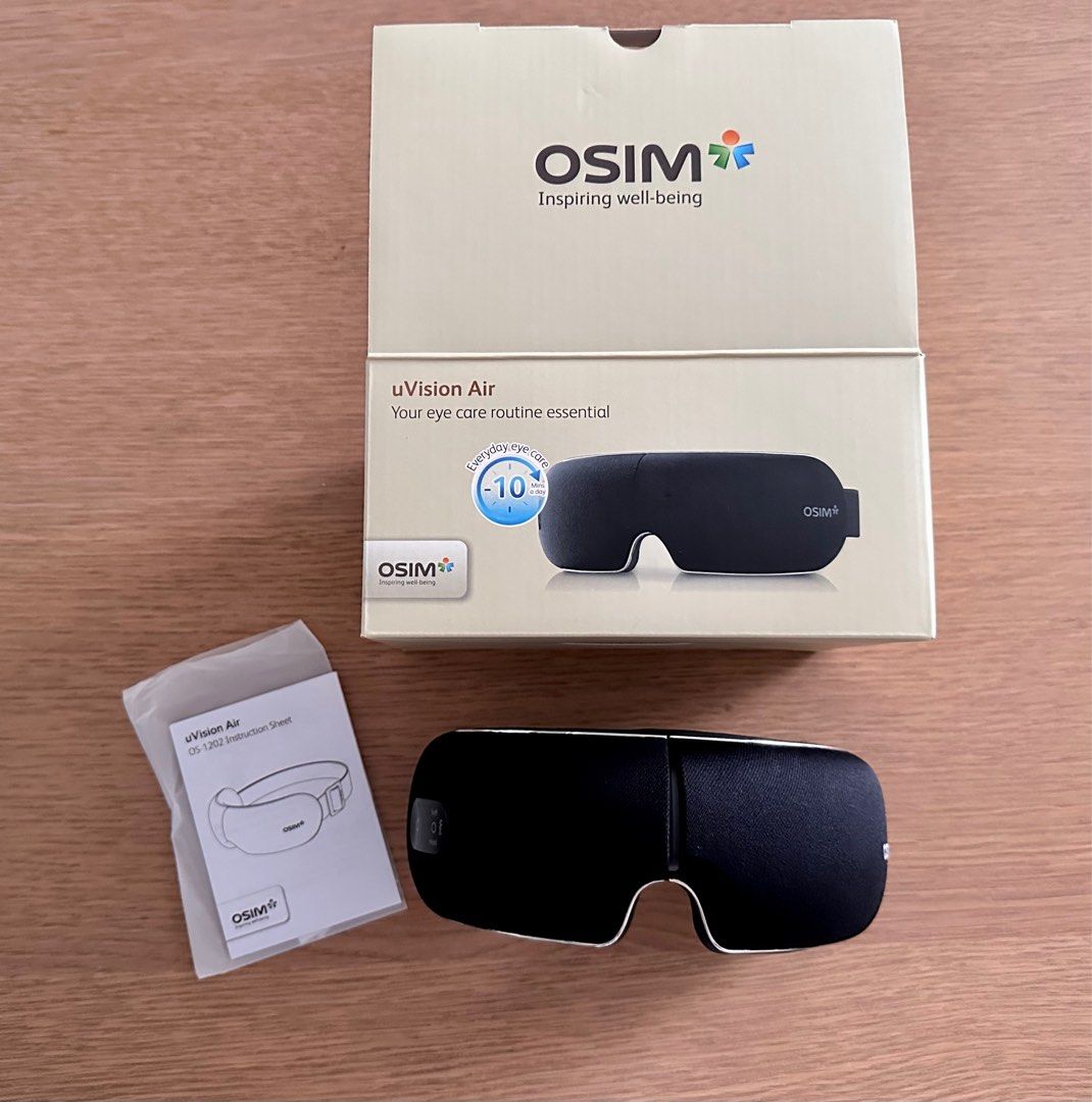 Osim U Vision Air Eye Massager, Health & Nutrition, Massage Devices on ...