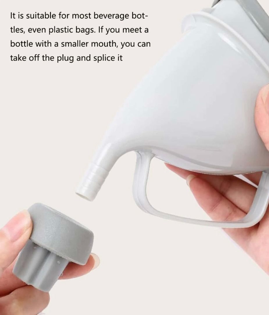 Reusable Portable Unisex Peeing Funnel for Car Travel Outdoor Emergency ...