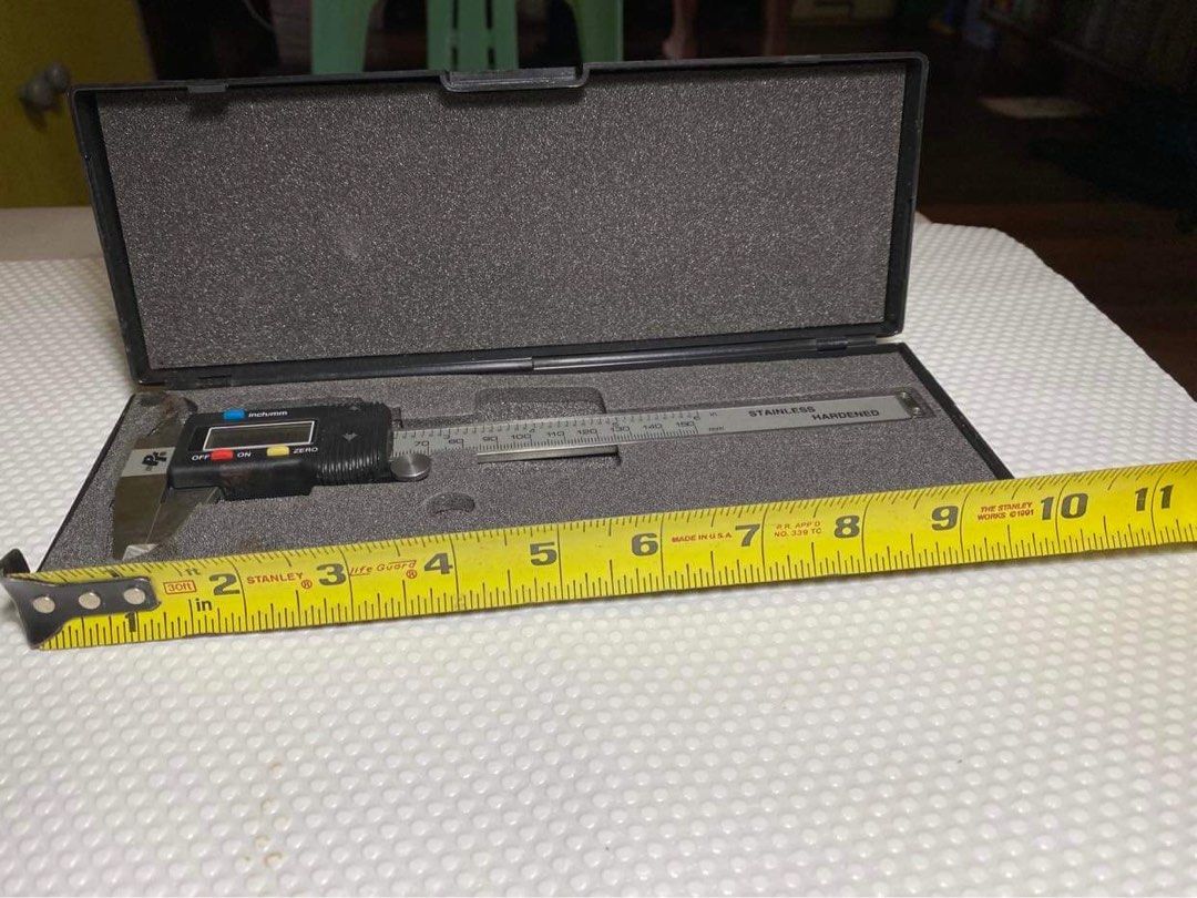 Performance Tool Digital Caliper W80152/AC507 Micrometer Stop Guessing ...