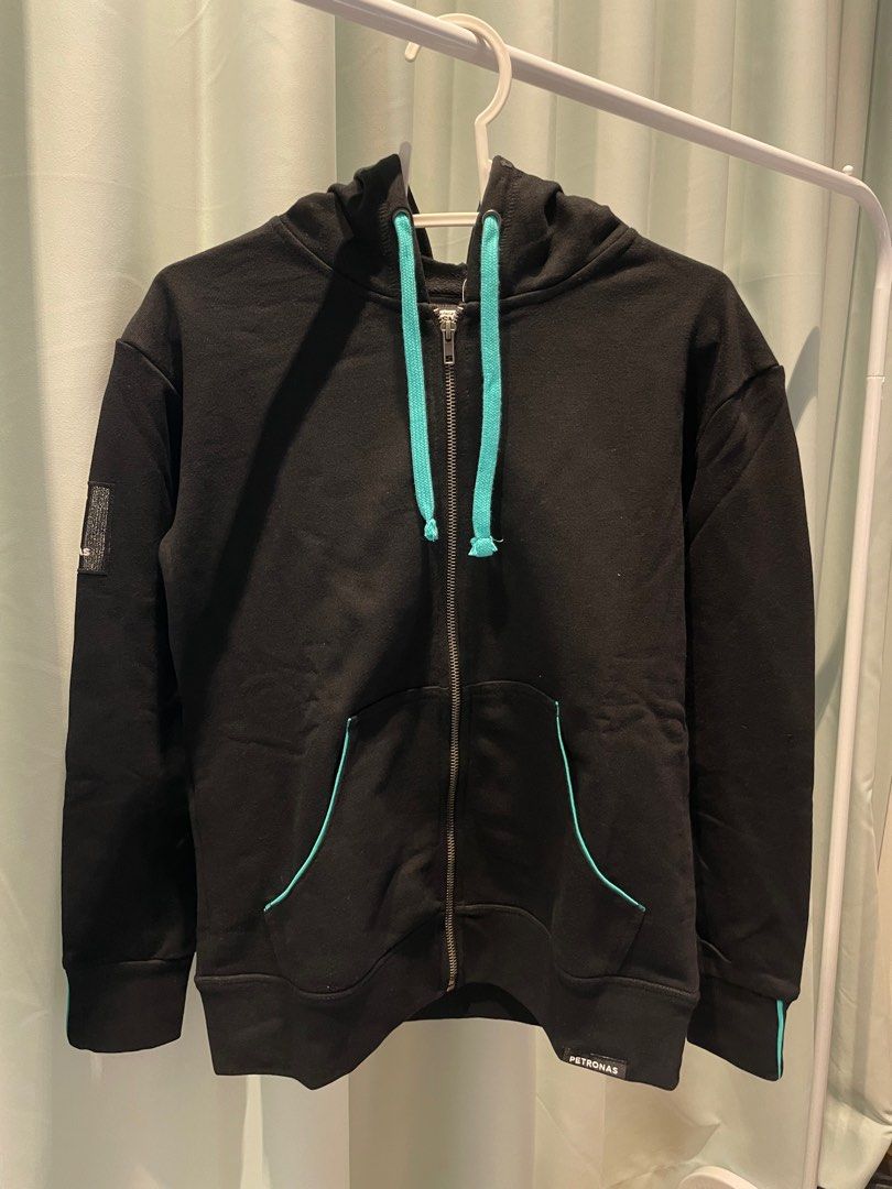 PETRONAS Blanc Switch Up Jacket - Bag Black Teal, Women's Fashion ...