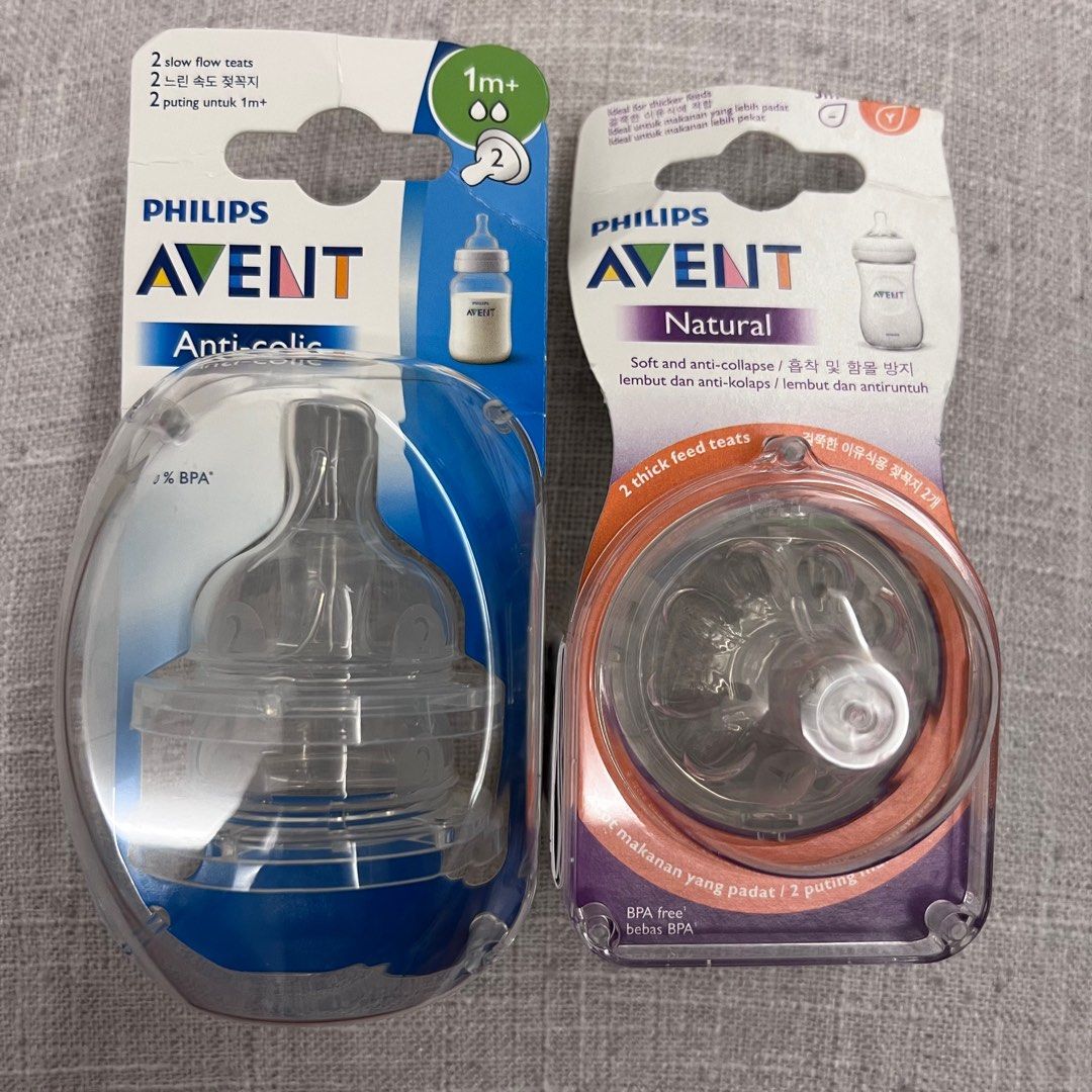 Philips Avent Teats, Babies & Kids, Nursing & Feeding, Breastfeeding ...