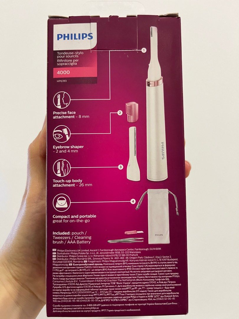 Philips Eyebrow Pen Trimmer, Beauty & Personal Care, Face, Face Care on ...