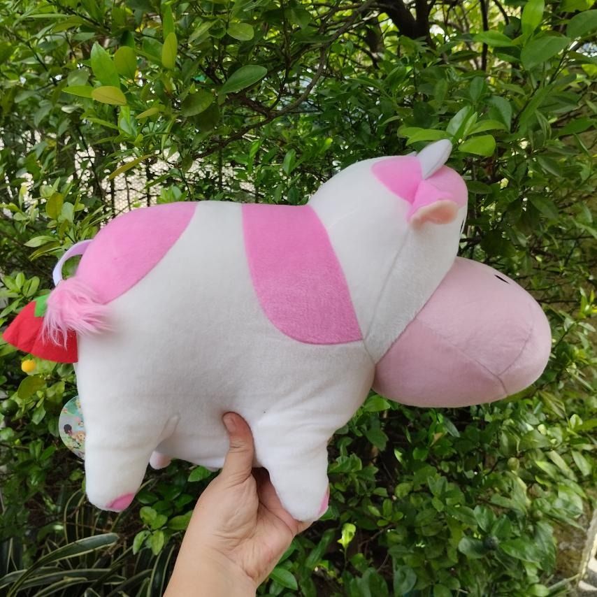 HARVEST MOON Pink Cow Plush Toy, Hobbies & Toys, Toys & Games on Carousell
