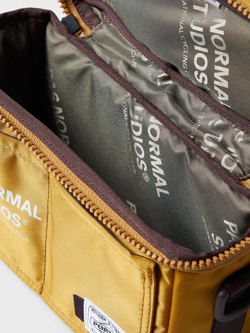 PNS X PORTER YOSHIDA HANDLEBAR BAG IN YELLOW, Sports Equipment ...