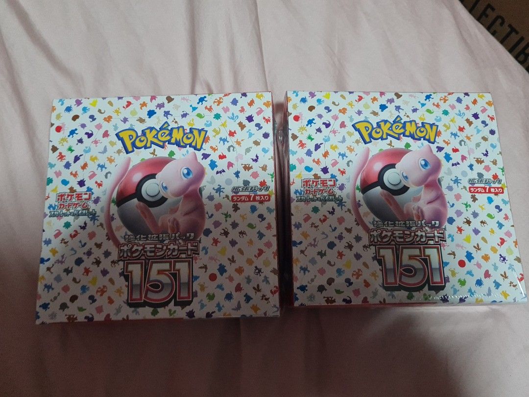 Pokemon 151 booster box sealed, Hobbies & Toys, Toys & Games on Carousell