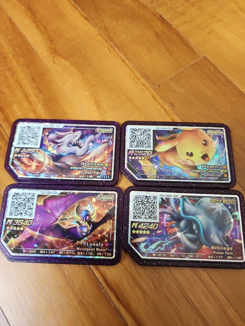 Pokemon gaole chips, Hobbies & Toys, Toys & Games on Carousell