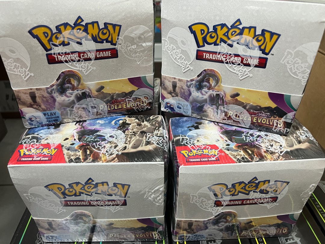 Pokemon Paldea evolved booster box, Hobbies & Toys, Toys & Games on ...