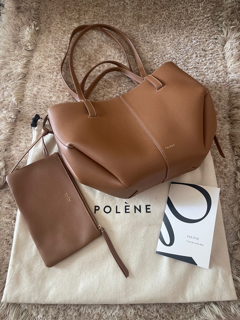 POLENE BAG OTENTIK TAS POLENE SERI BERI NUMERO NEUF CYME TAUPE CRAIE ...