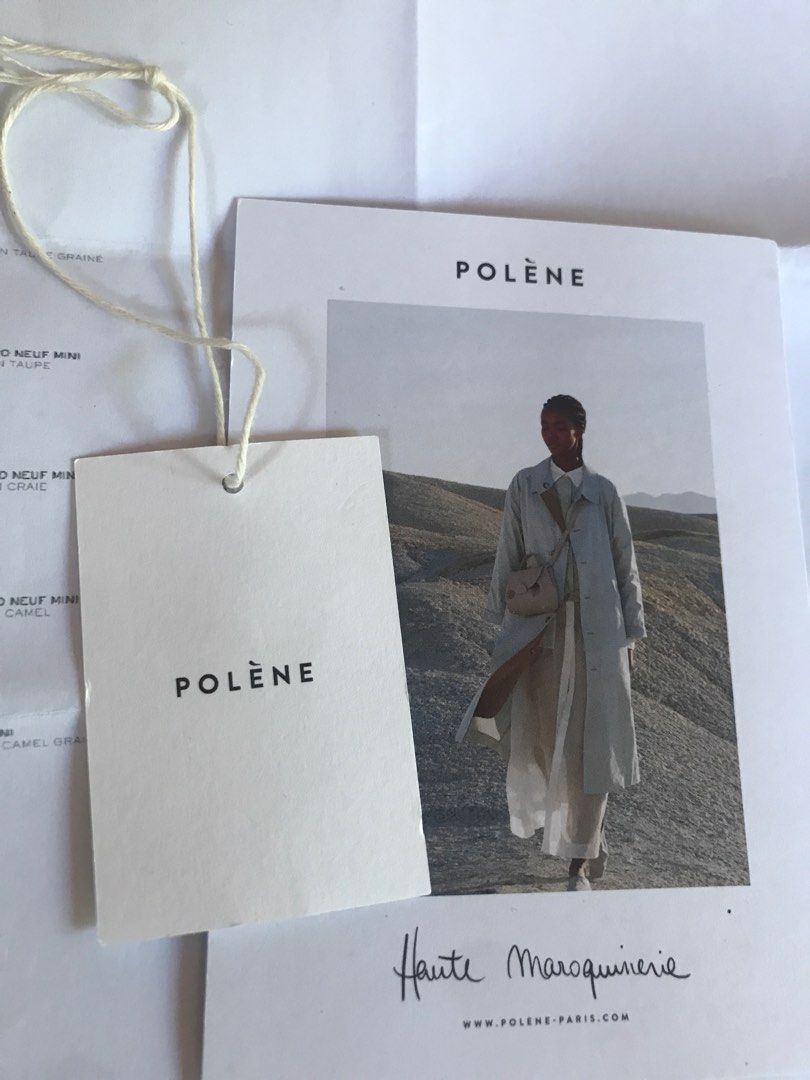 POLENE BAG TAG PRICE TAG LABEL TAG BOOKLET CARD KARTU OTENTIK TAS ...