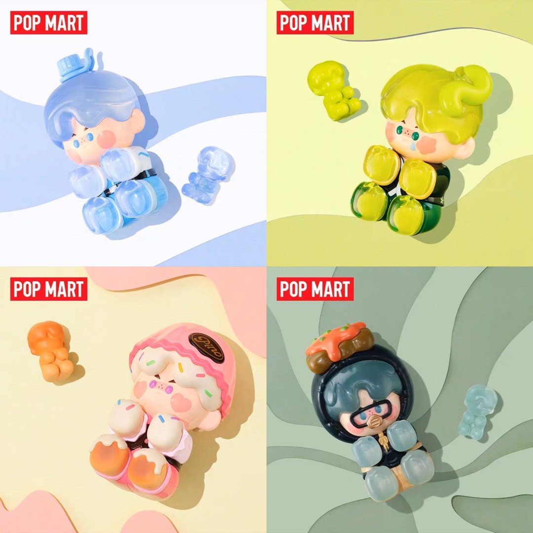 Popmart pino jelly taste & personality, Hobbies & Toys, Toys & Games on ...