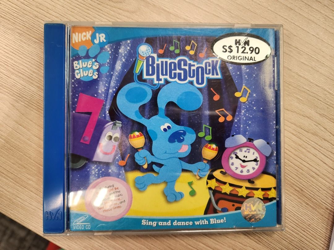 Preloved CD Bluestock Blues's Clues Sing and Dance with blue!, Hobbies ...
