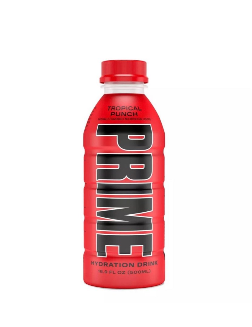 PRIME Hydration Drink Tropical Punch, 嘢食 & 嘢飲, 飲料 - Carousell