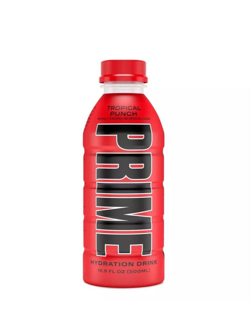 PRIME Hydration Drink Tropical Punch, 嘢食 & 嘢飲, 飲料 - Carousell