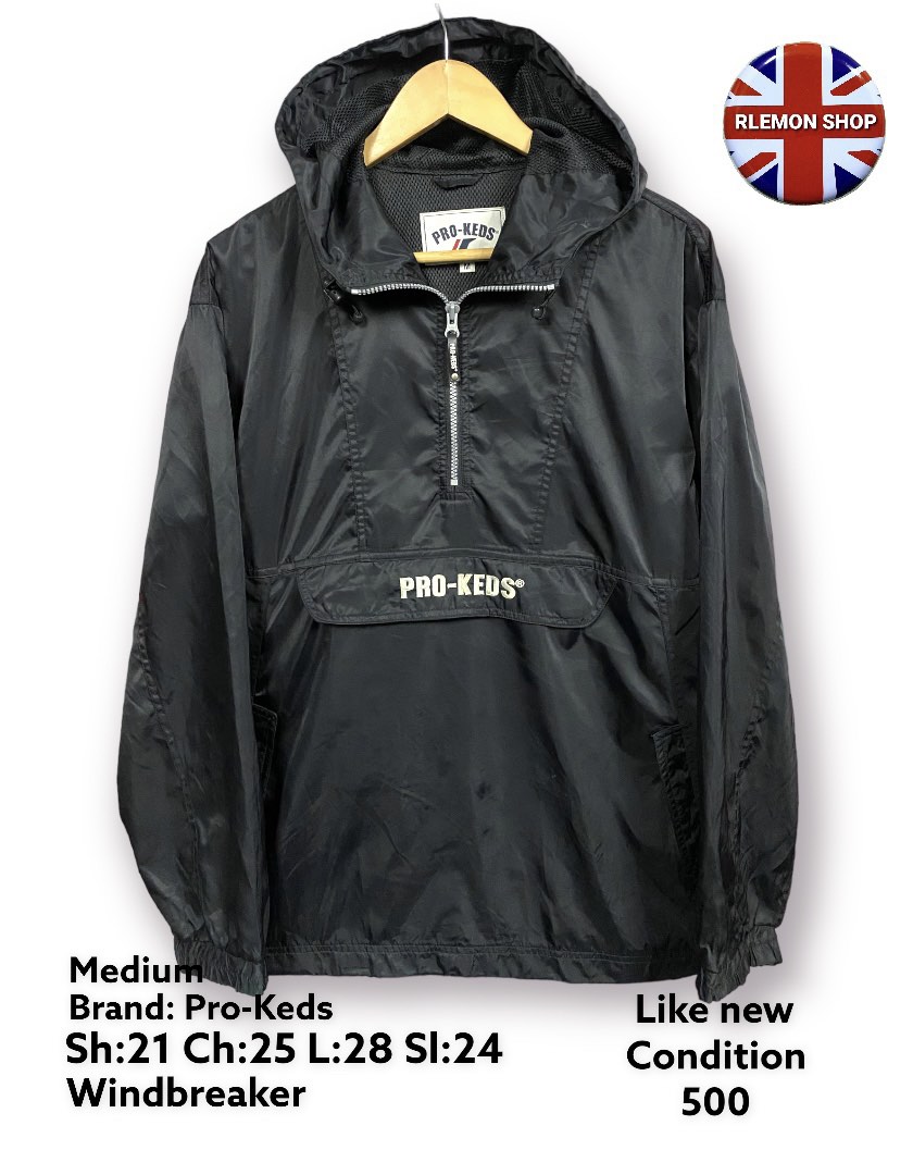 Pro-Keds Half Zip Windbreaker Jacket on Carousell