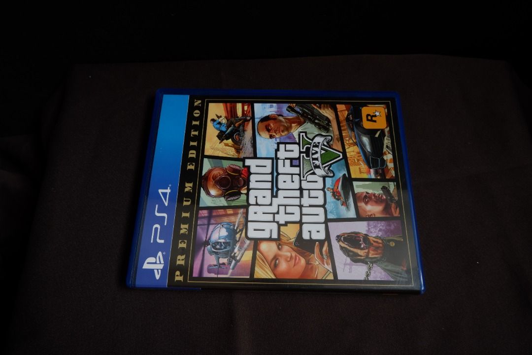 PS4 Grand Theft Auto V Premium Edition, Video Gaming, Video Games ...