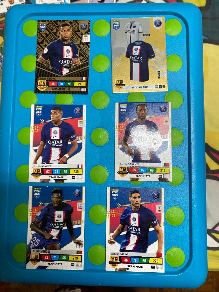 PSG players with momentum kylian mbappe, Hobbies & Toys, Memorabilia ...