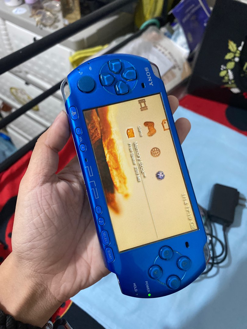 PSP 3000 Slim, Video Gaming, Video Game Consoles, PlayStation on Carousell