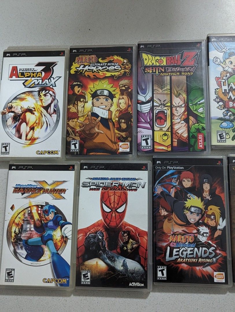 PSP Games playstation portable sonic rivals harvest moon boy girl ...