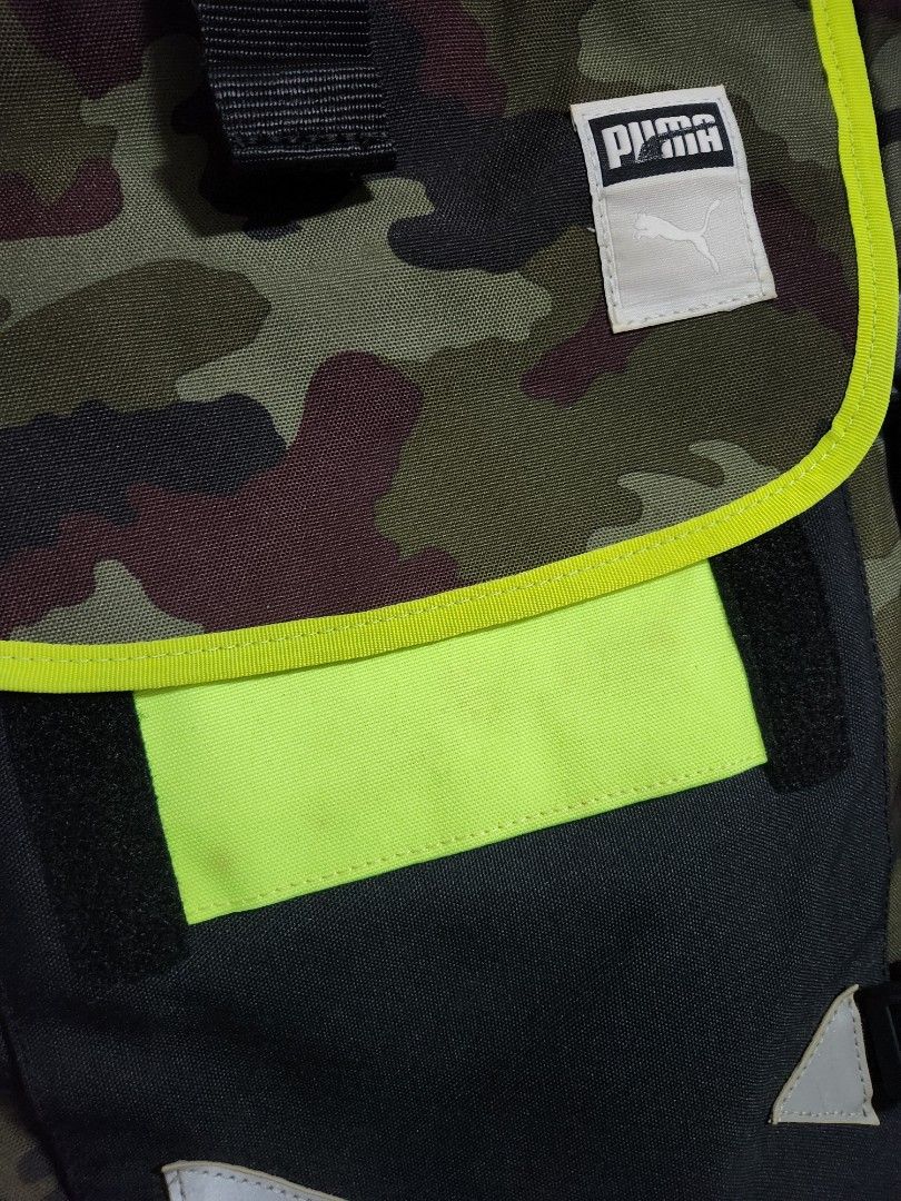 Puma Camo Backpack, Men's Fashion, Bags, Backpacks on Carousell