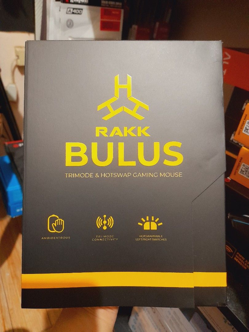 RAKK Bulus wireless gaming mouse, Computers & Tech, Parts & Accessories ...